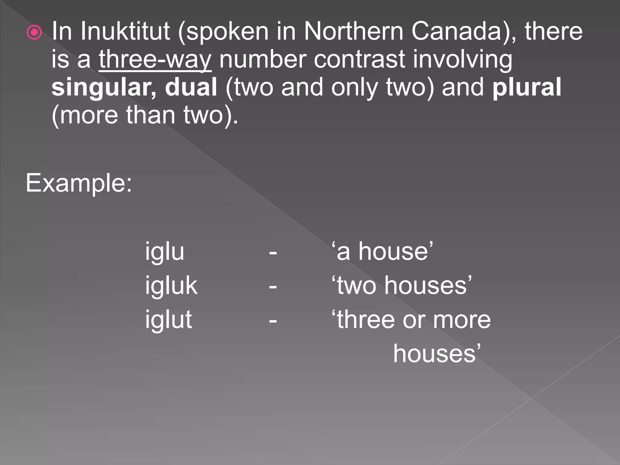 Further examples of Inflection | PPTX