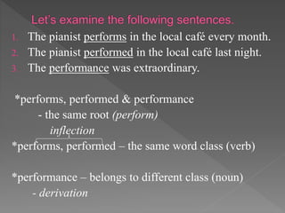 Further examples of Inflection | PPT | Free download
