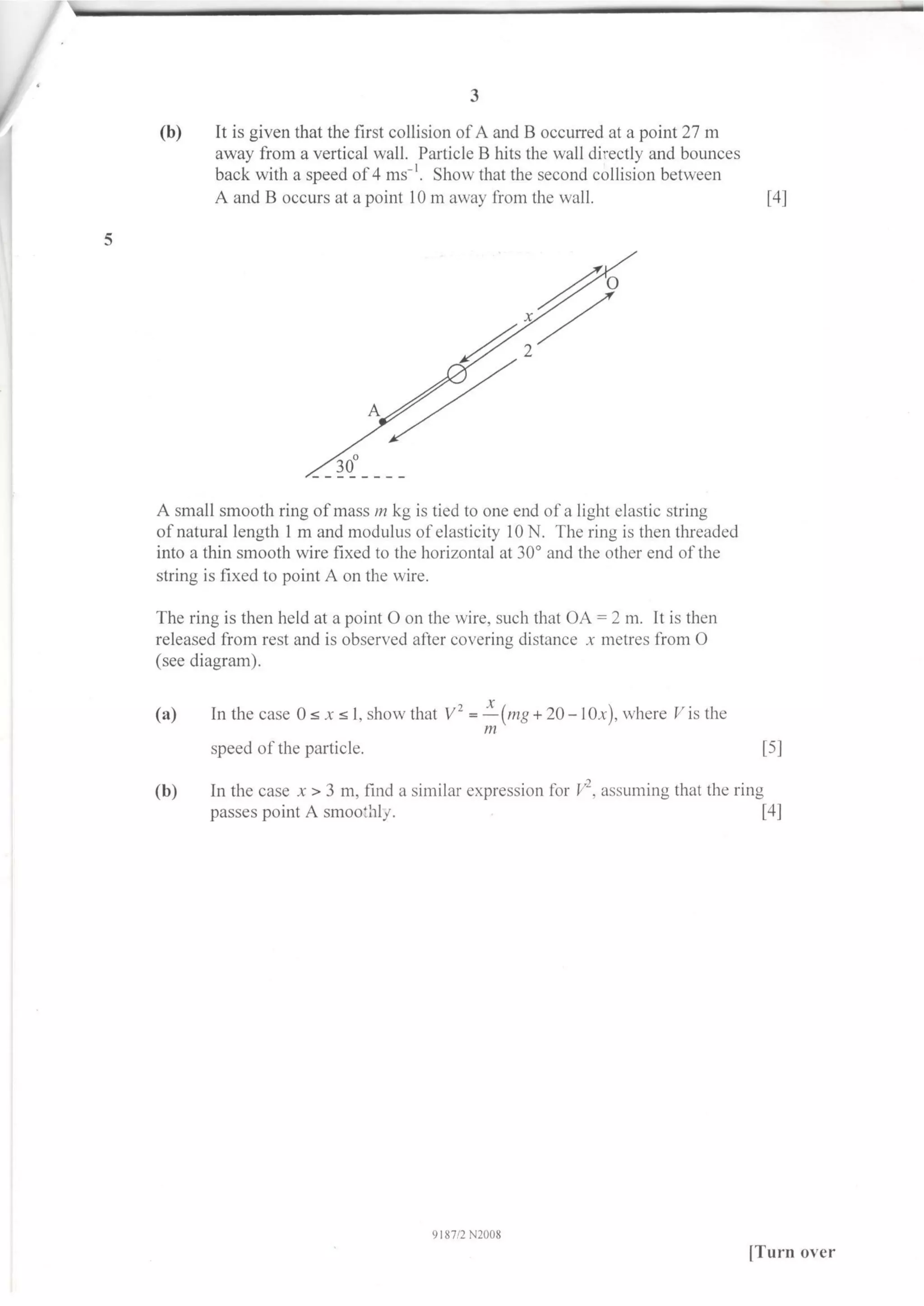 Further maths paper 2 november zimsec zimbabwe cambridge 2008 | PDF