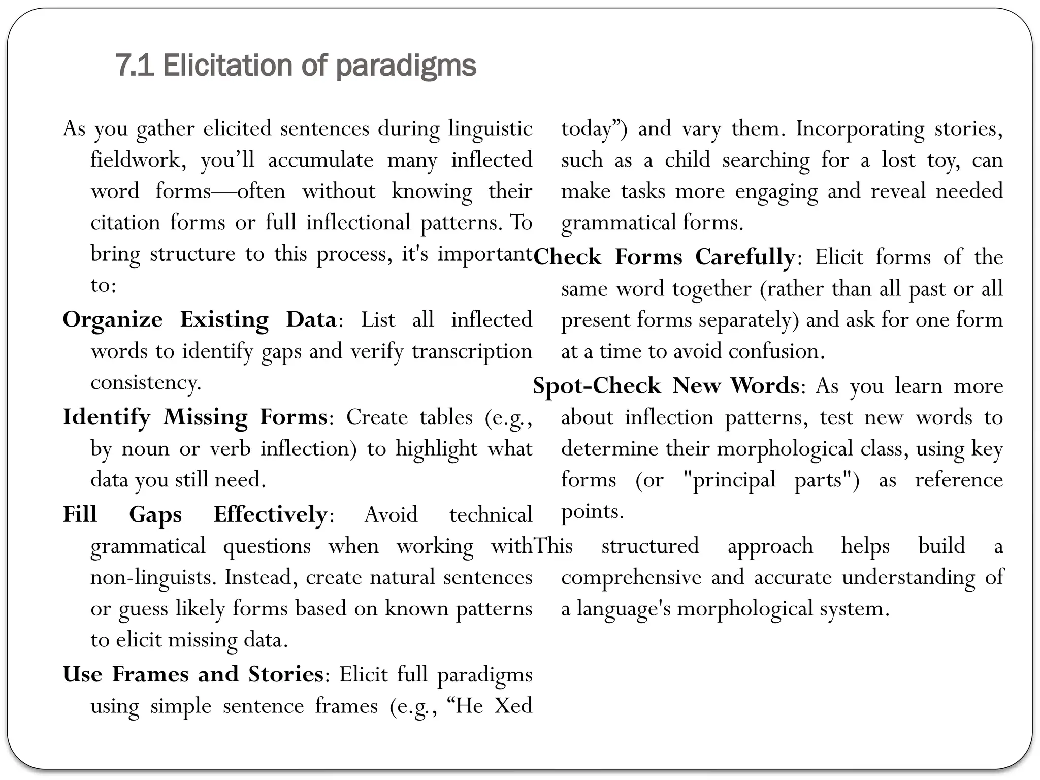Further Morphology and Syntax (Linguistics Fieldwork).pptx