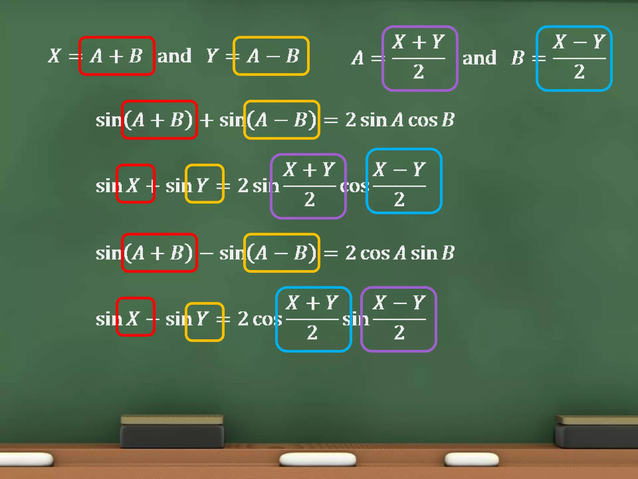 Further trigonometry identities | PPTX | Physics | Science