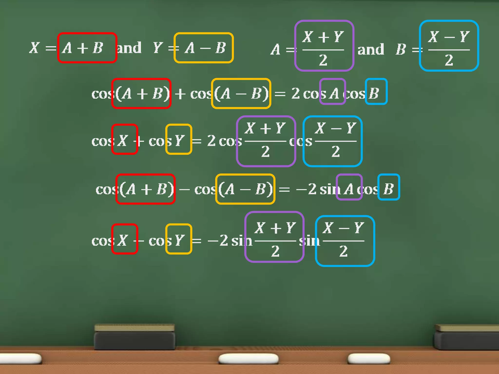 Further trigonometry identities | PPTX | Physics | Science