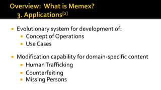 DARPA Project Memex Erodes Privacy | PPTX | Search | Internet