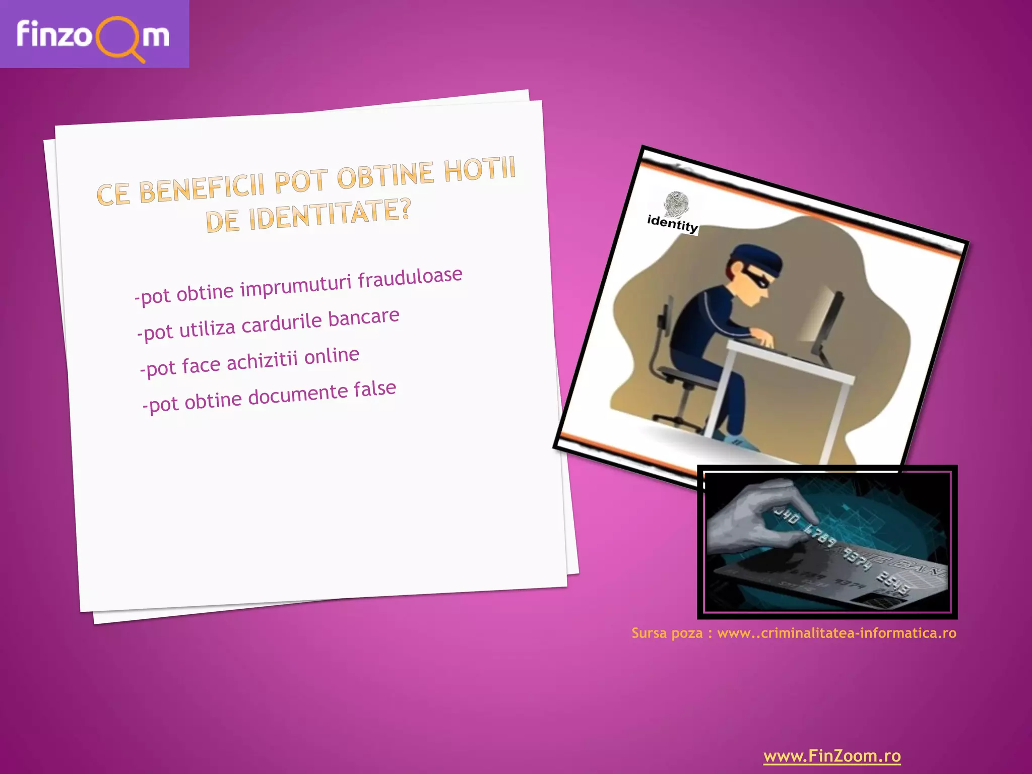 Furtul de identitate si modalitati de prevenire | PDF