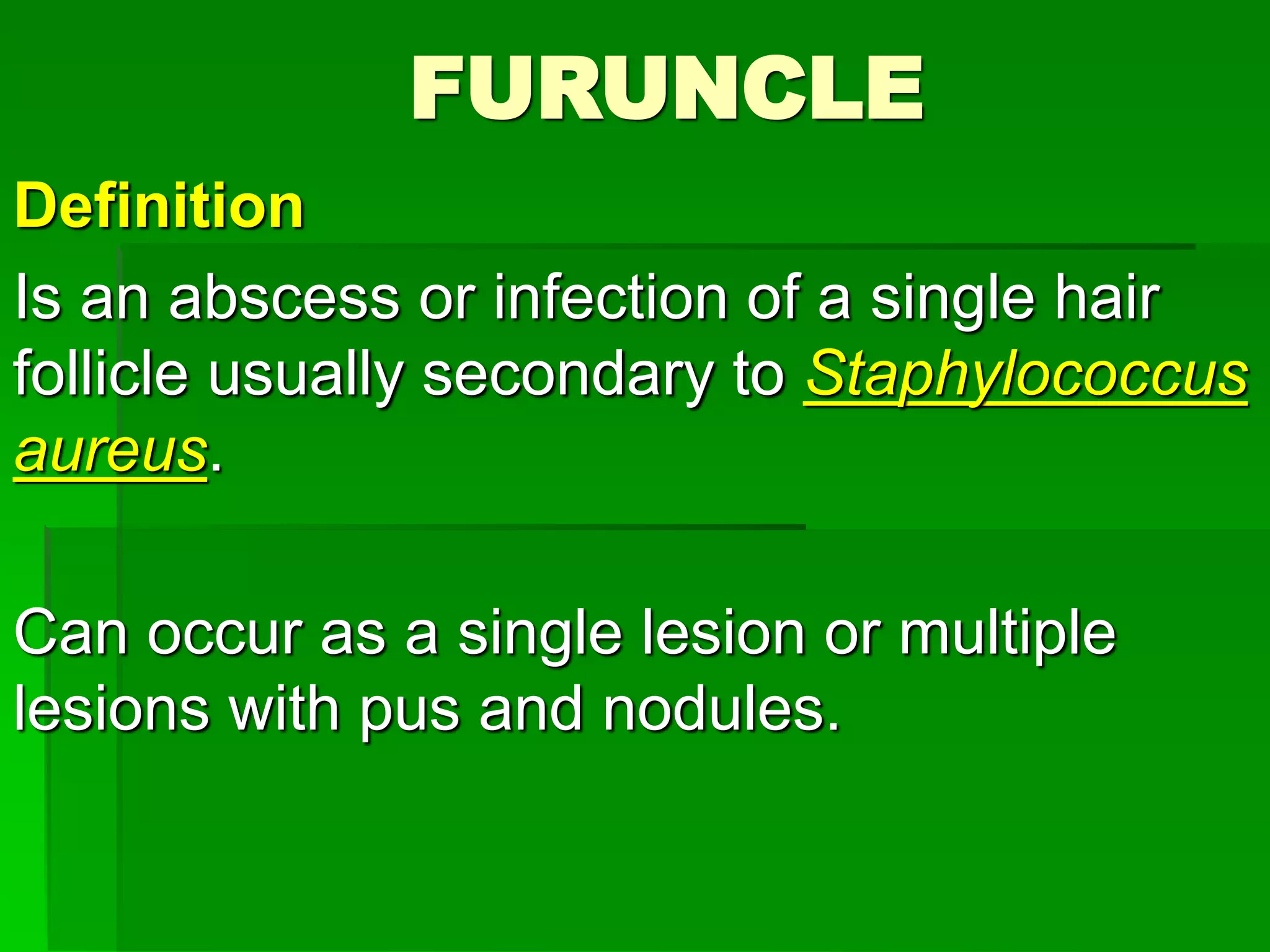 FURUNCLE.ppt