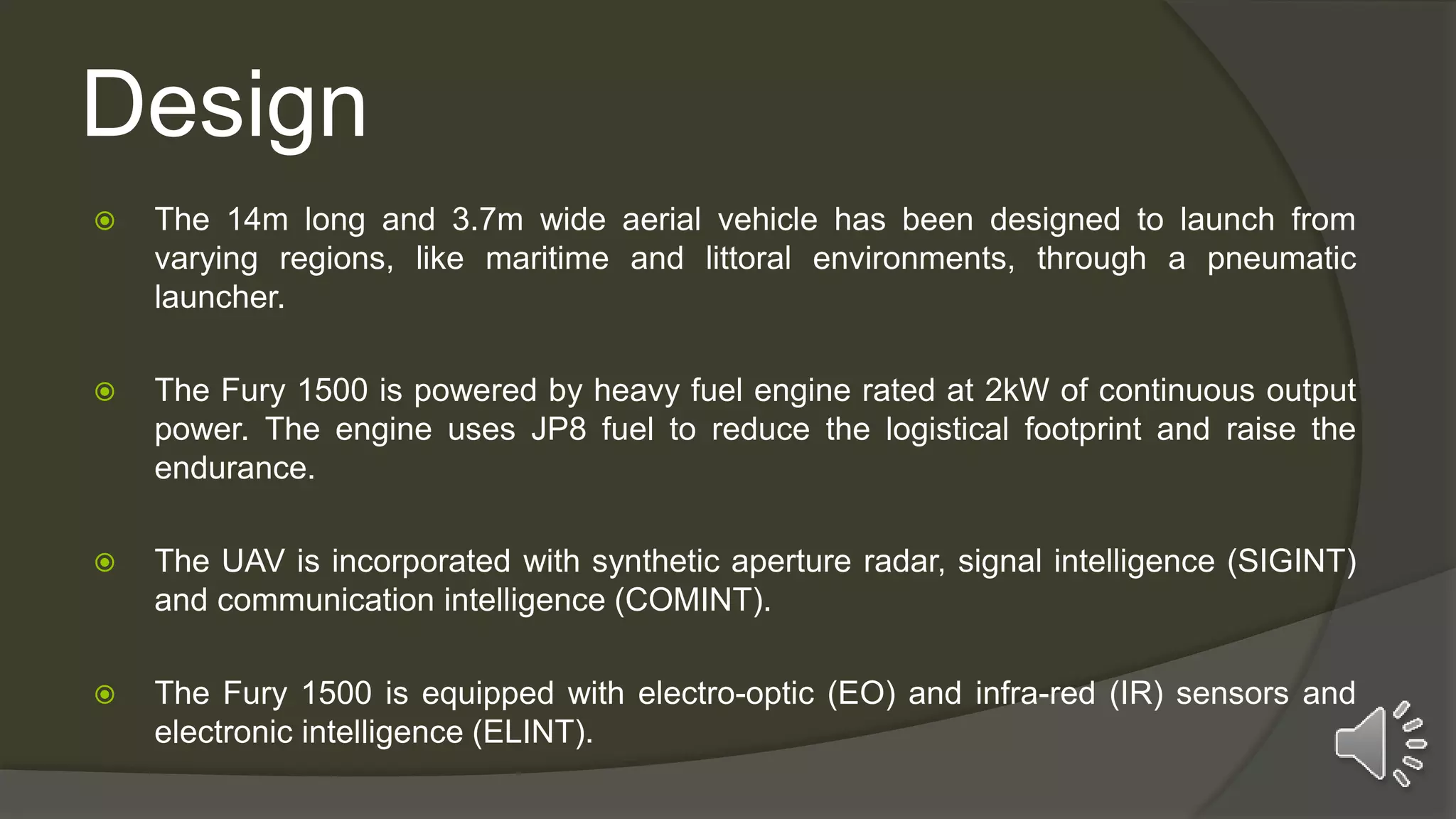 Fury 1500, usa unmanned aerial vehicle | PPTX | Defense Industry ...
