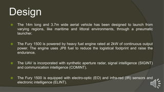 Fury 1500, usa unmanned aerial vehicle | PPTX