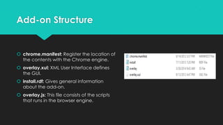 Abusing Exploiting and Pwning with Firefox Addons | PPT
