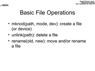 Building File Systems with FUSE | PPT | Operating Systems | Computer Software and Applications