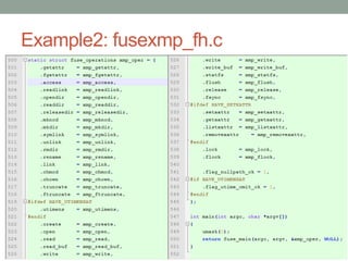 Fuse- Filesystem in User space | PPTX