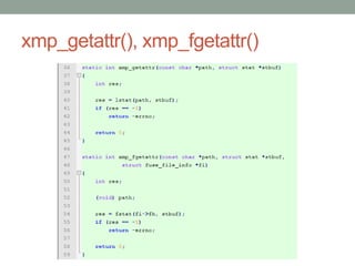 Fuse- Filesystem in User space | PPTX