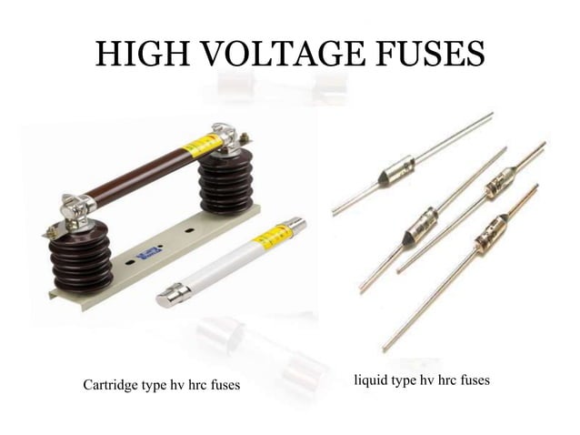 Fuses(The power system protection) | PPTX