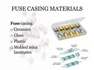 Fuses(The power system protection) | PPTX