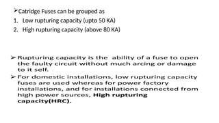 Electrical protective devices FUSEs.pptx
