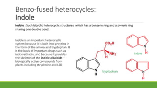 Fused ring heterocyclic chemistry 3ed | PPTX