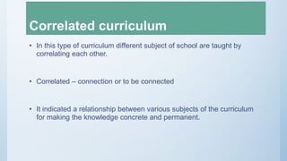 approaches to curriculum | PPTX