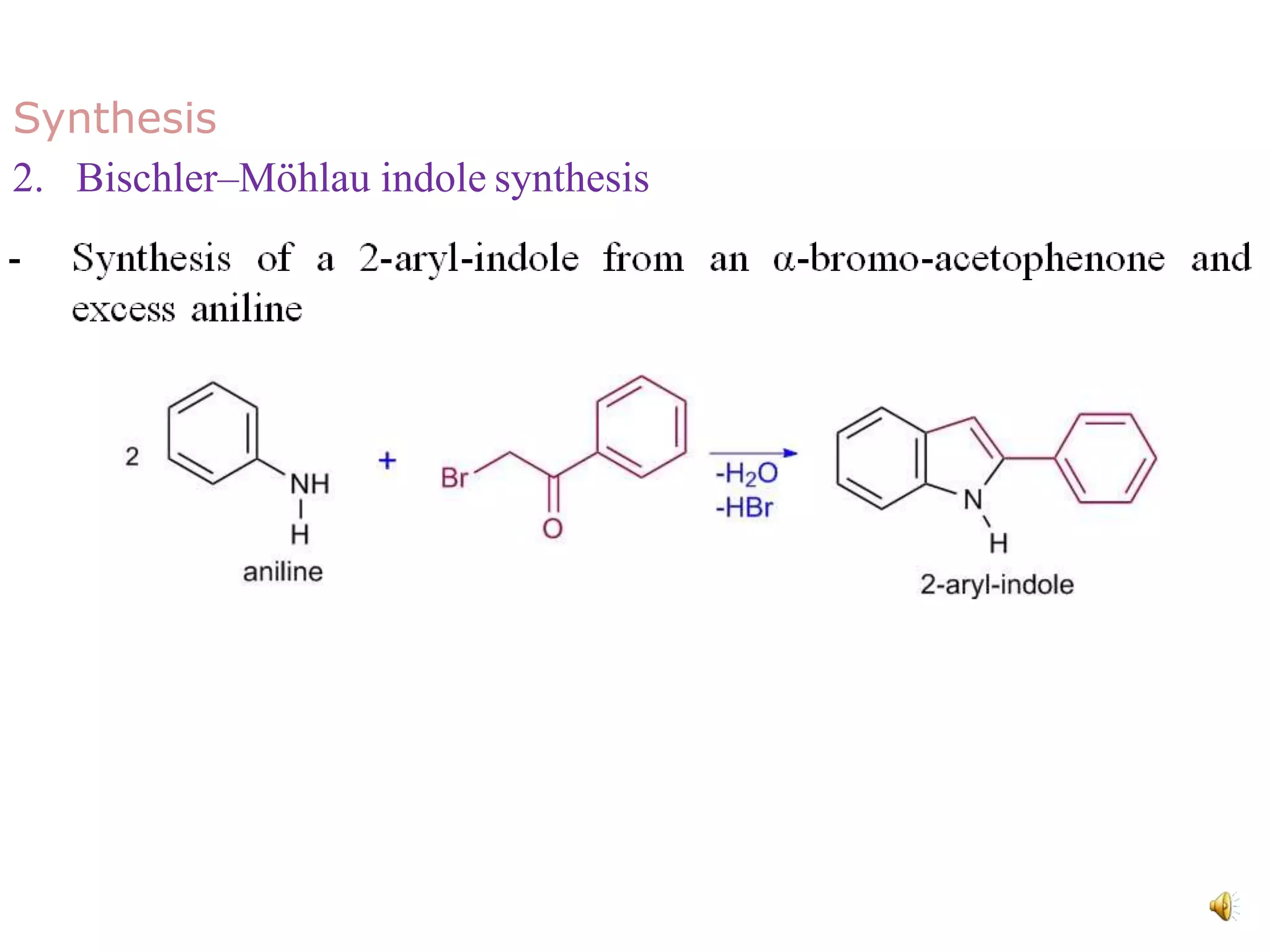 Fused heterocyclic compound indole | PPTX