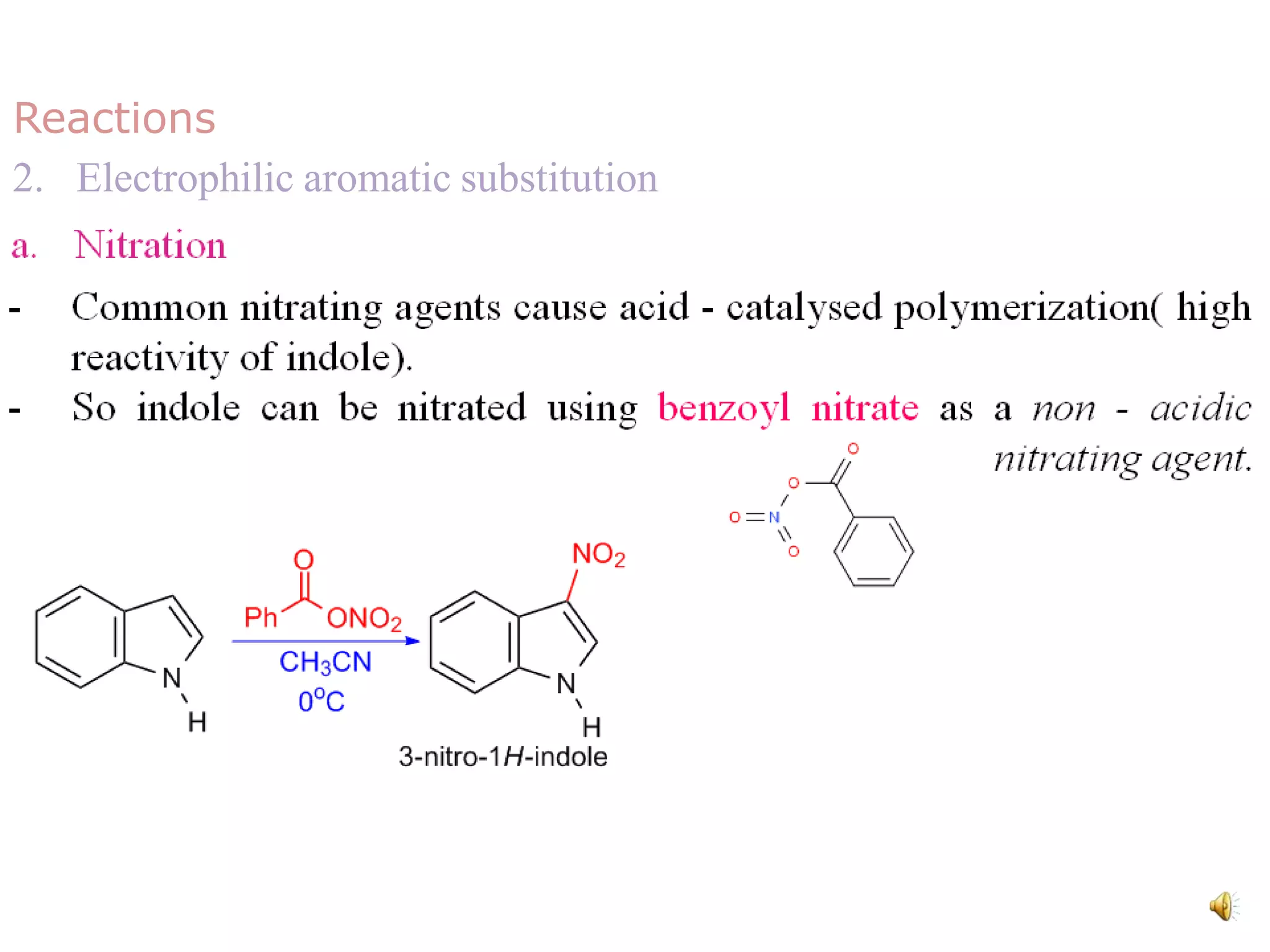 Fused heterocyclic compound indole | PPTX