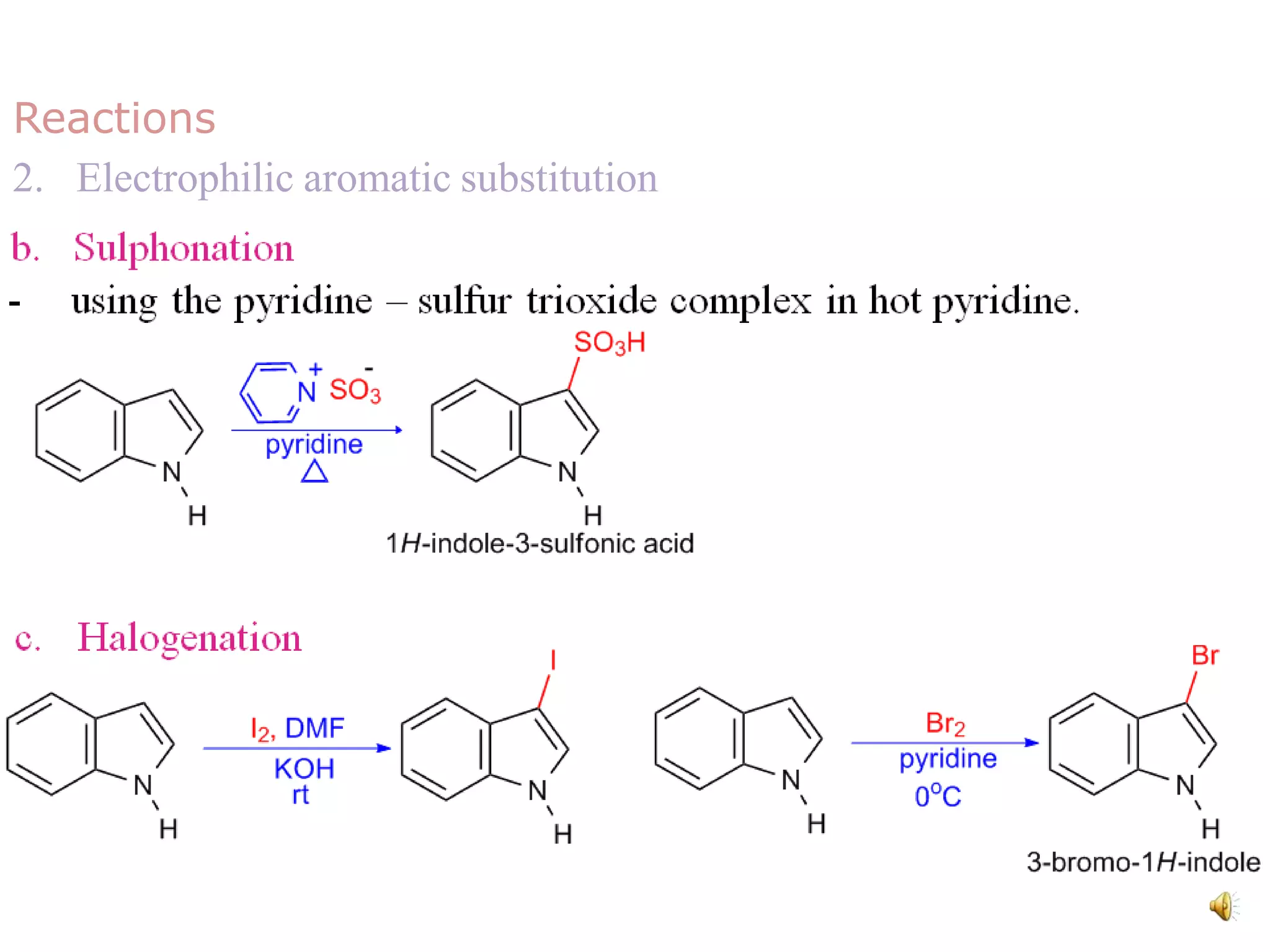 Fused heterocyclic compound indole | PPTX
