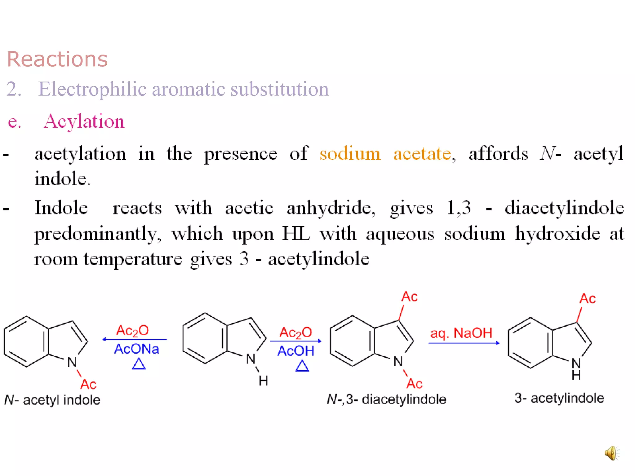 Fused heterocyclic compound indole | PPTX