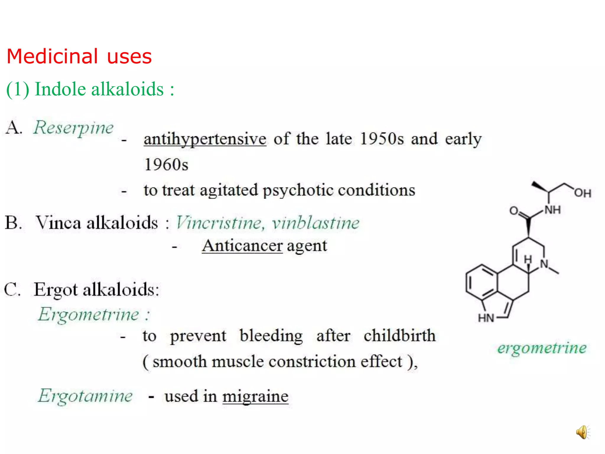 Fused heterocyclic compound indole | PPTX