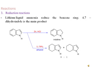 Fused heterocyclic compound indole | PPTX