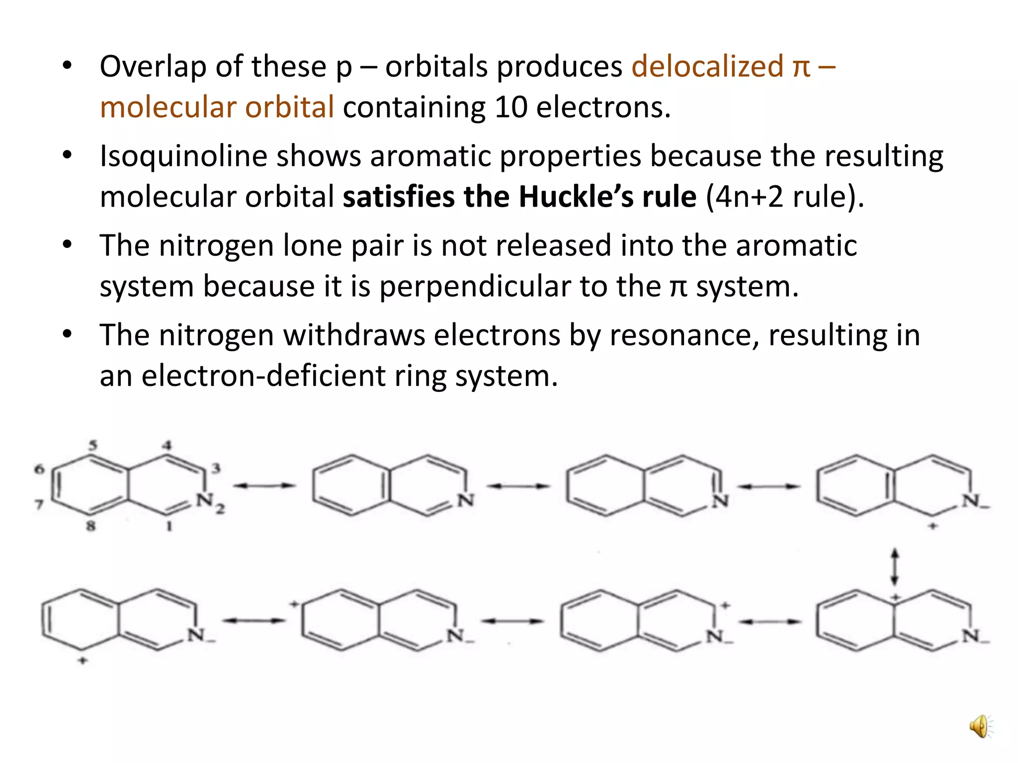 Fused heterocyclic compound isoquinoline | PPTX