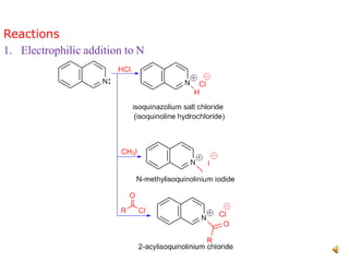 Fused heterocyclic compound isoquinoline | PPTX