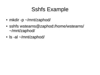 FUSE Filesystems | PPT