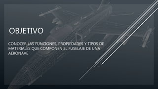 Fuselaje de avión aerodinámica | PPTX