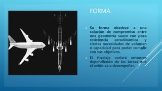 Fuselaje de avión aerodinámica | PPTX