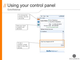 Fuse Customer Perspectives Webinar: Project Compliance | PPT