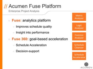 Fuse Customer Perspectives Webinar: Project Compliance | PPT