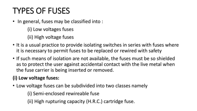 An introduction to FUSES | PPTX | Home Appliances | Home & Garden