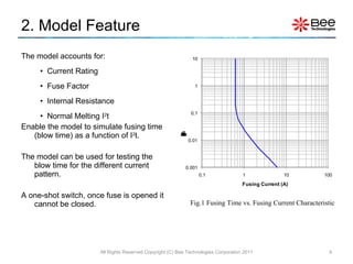 Simple model of Fuse(LTspice) | PPT