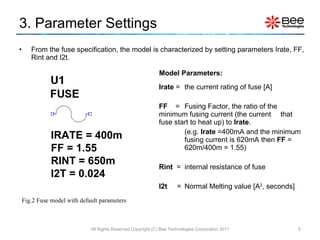 Simple model of Fuse(LTspice) | PPT
