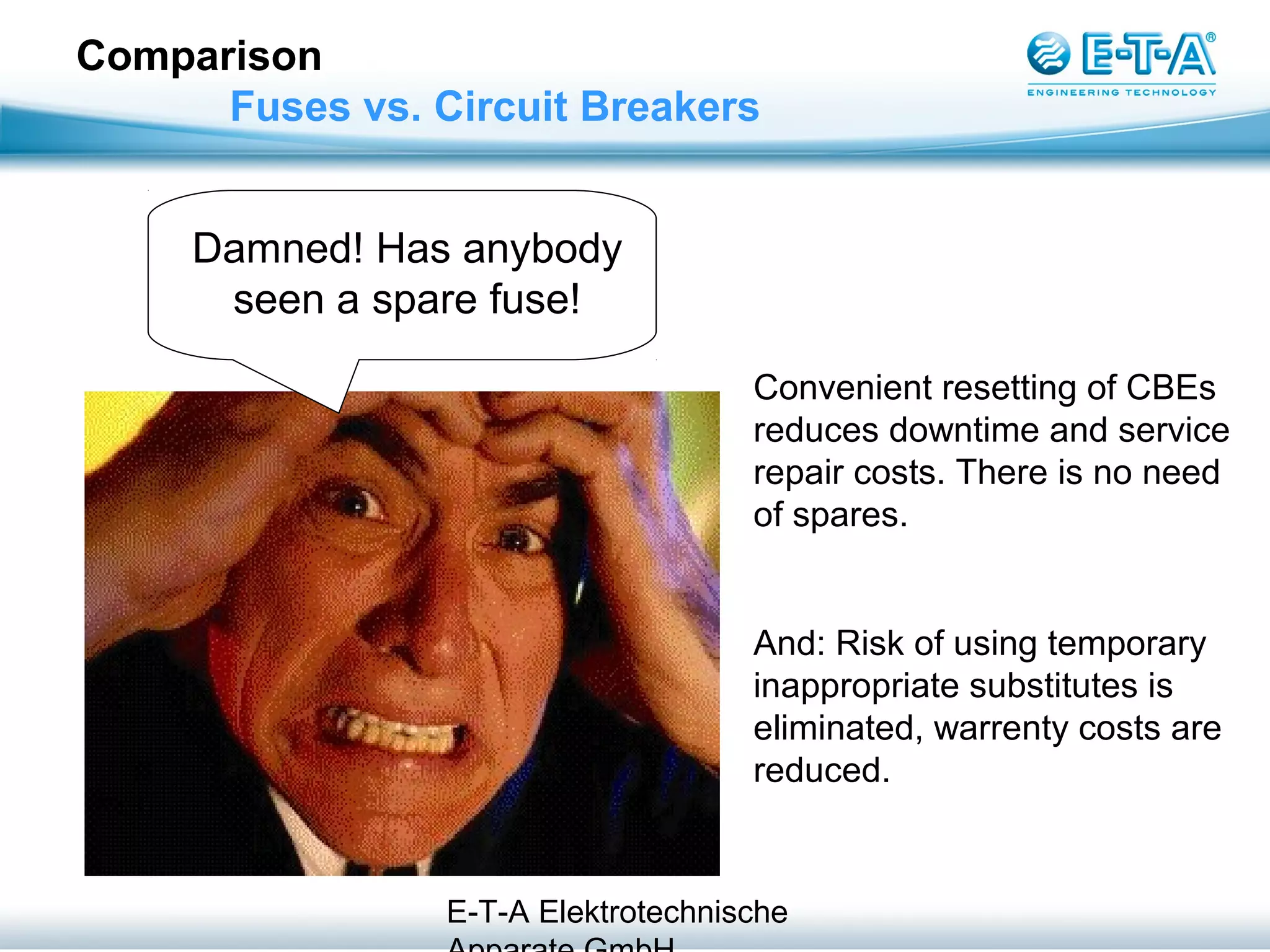 Fuses vs. Circuit Breakers | PPT