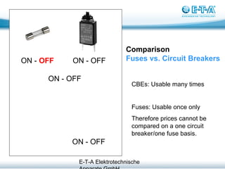 Fuses vs. Circuit Breakers | PPT