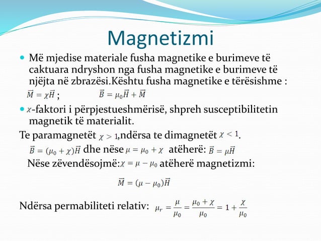 Fusha Magnetike | PPTX