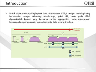 Carrier Aggregation for LTE-A | PPT