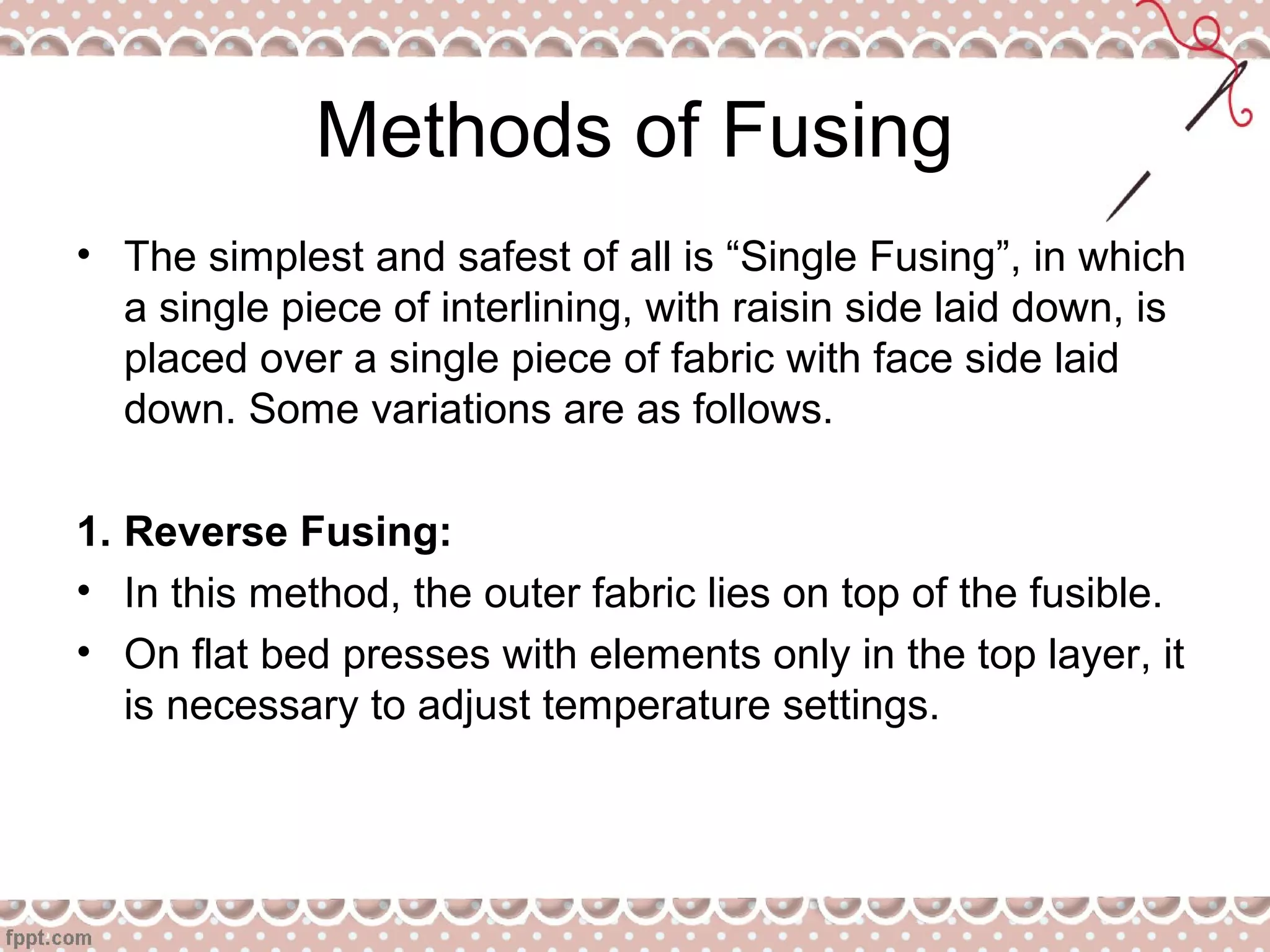 Fusing | PPT