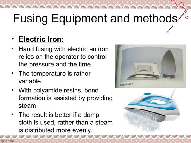 Fusing | PPT | Needlework | Arts and Crafts