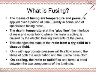 Fusing | PPT | Needlework | Arts and Crafts