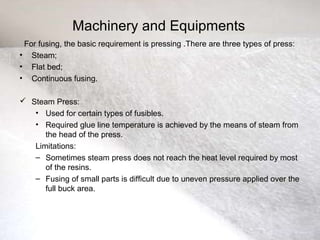 Fusing machinery and equipments | PPT