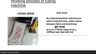 Fusing procedure in Garments Industry | PPTX