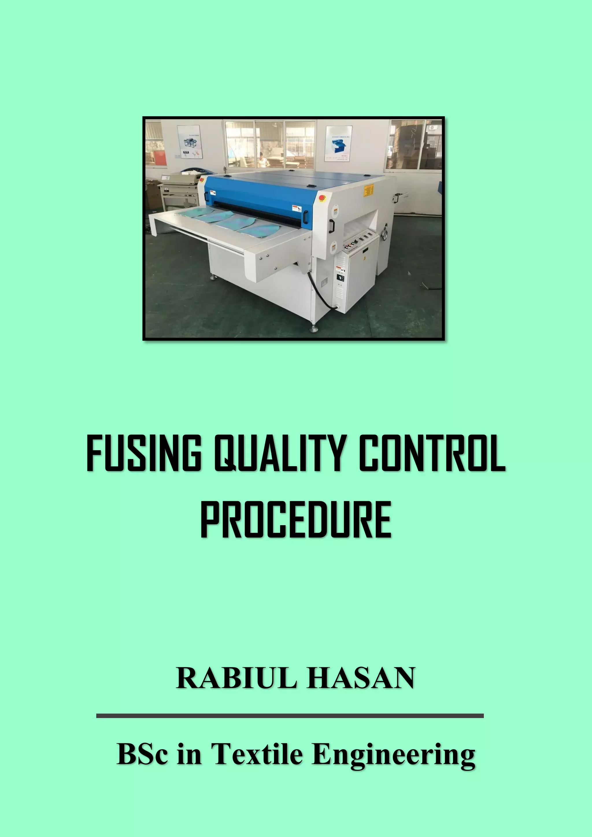 Fusing quality control procedure | PDF