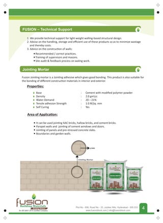 aac blocks jointing mortar | PDF