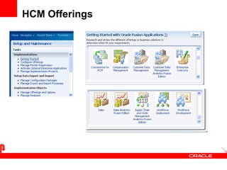 Oracle Fusion HCM Presentation | PPT