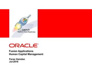 Oracle Fusion HCM Presentation | PPT