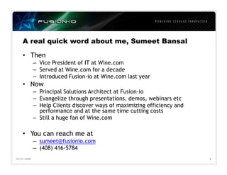 Fusion-io SSD and SQL Server 2008 | PDF | Databases | Computer Software and Applications